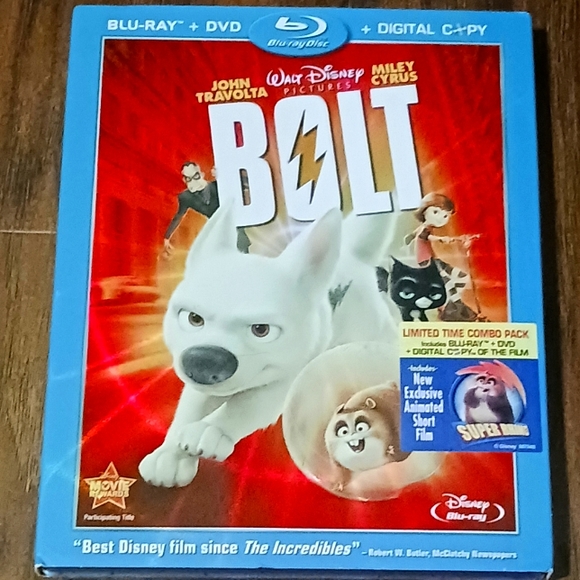 Disney | Media | Walt Disneys Bolt On Bluray Dvd Digital Copy | Poshmark
